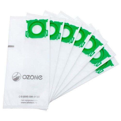 Мешки OZONE для пылесоса Bork V 700, V 701, V 702, V 703, V 705, V 7011, V 7012, V 7013, VC SHGR 9721, тип V7D1