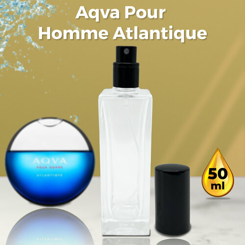 "Aqua Pour Homme Atlantique" - Духи мужские 50 мл + подарок 1 мл другого аромата