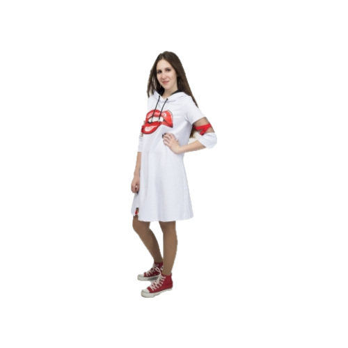 Платье STILL-EXPERT, размер 42, белый-красный