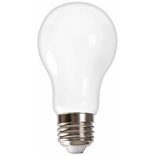 Volpe Лампа светодиодная (UL-00004841) E27 9W 3000K матовая LED-A60-9W/3000K/E27/FR GLH01WH