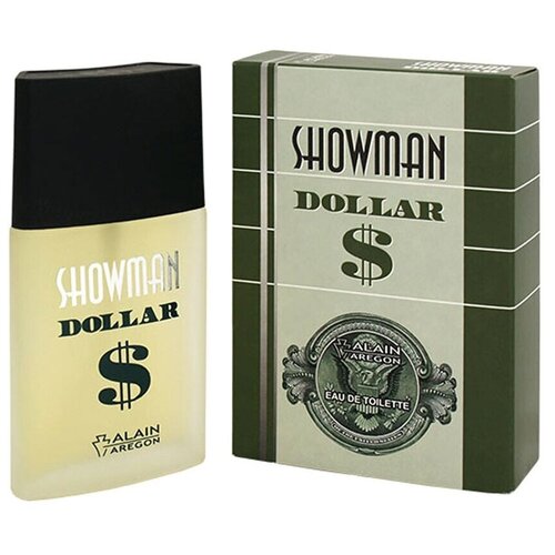 Alain Aregon / SHOUMAN DOLLAR 90 мл / Шоумен доллар / мужской парфюм / мужская туалетная вода