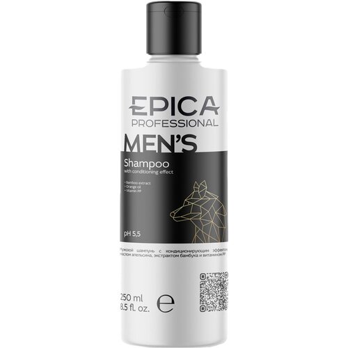 EPICA PROFESSIONAL Шампунь для волос муж, 250 мл