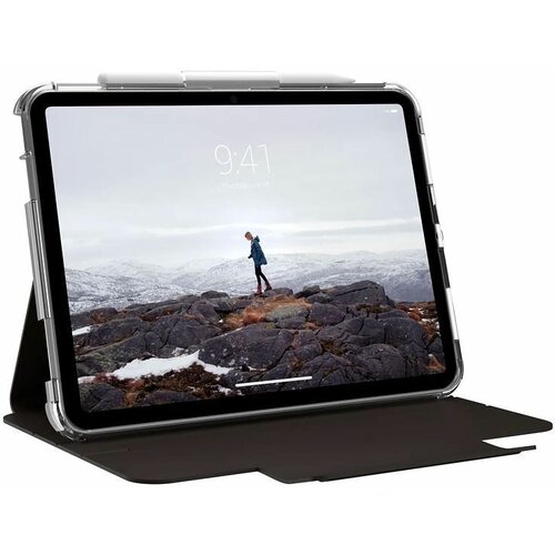 Чехол-книжка UAG U Lucent для iPad 10.9" 10-го поколения, прозрачный/чёрный