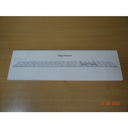 Apple Magic Keyboard with Numeric Keypad серебристый Английская MQ052LL/A