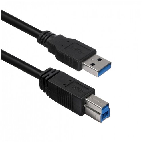 Кабель ACD USB 3.0 A (m) - B (m) (ACD-U3ABM), 1 м, черный