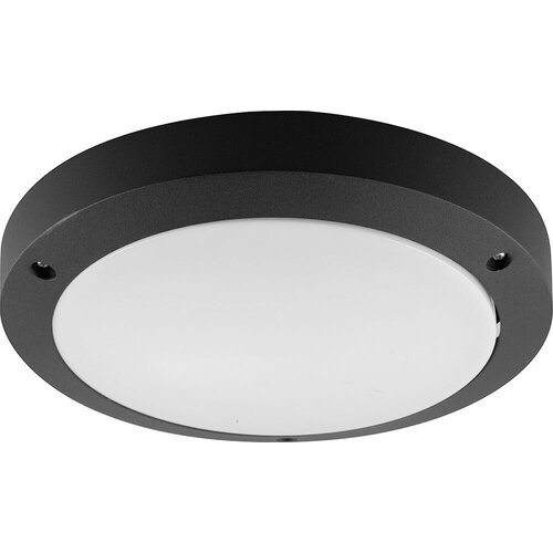 Feron Уличный светильник DH030 11868, E27, 40 Вт, цвет арматуры: черный, цвет плафона белый, 1 шт.
