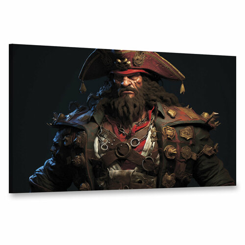 Интерьерная картина 100х60 "Пират"