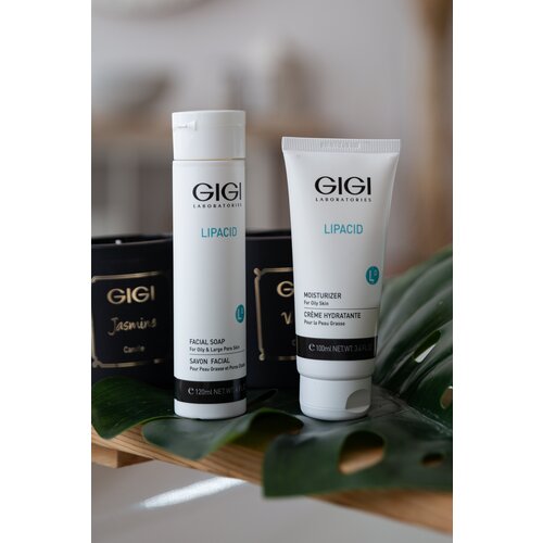 GIGI/Джи Джи/ Косметический набор Lipacid для ухода за кожей крем и мыло