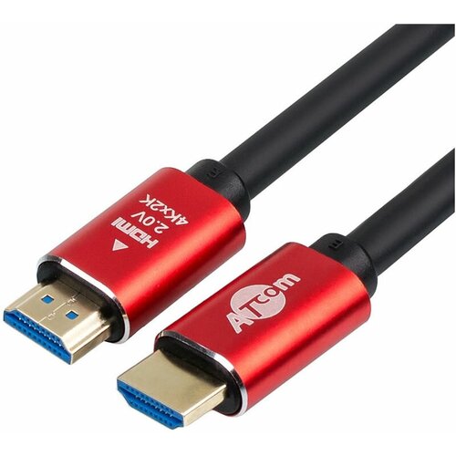 Кабель HDMI ATcom AT5943 Red, VER 2.0, 5 м