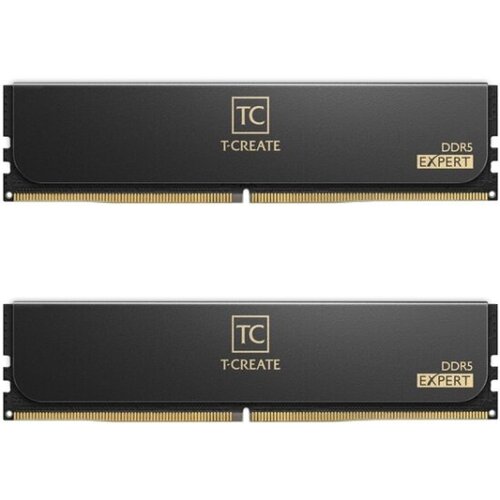 Оперативная память Team Group DDR5 TEAMGROUP T-Create Expert 32GB (2x16GB) 7200MHz CL34 (34-42-42-84) 1.4V Black (CTCED532G7200HC34ADC0)