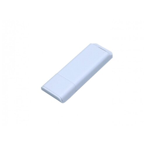Оригинальная двухцветная флешка для нанесения логотипа (8 Гб / GB USB 2.0 Белый/White Style Flash drive под УФ печать)