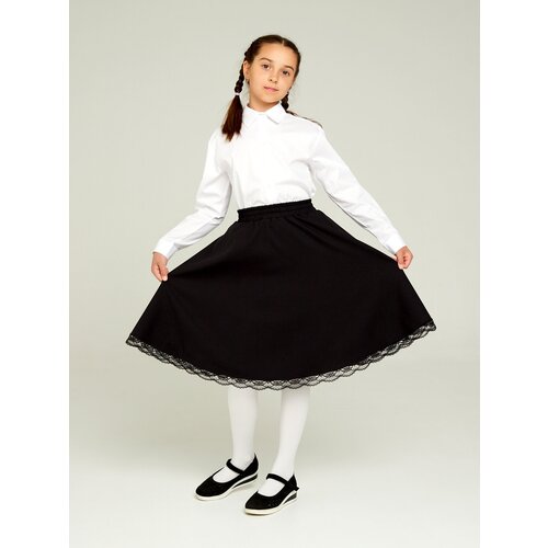 Школьная юбка IRINA EGOROVA, размер 152, черный