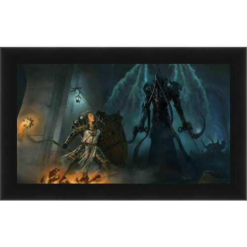 Плакат, постер на бумаге Diablo III: Reaper Of Souls. Размер 30 х 42 см
