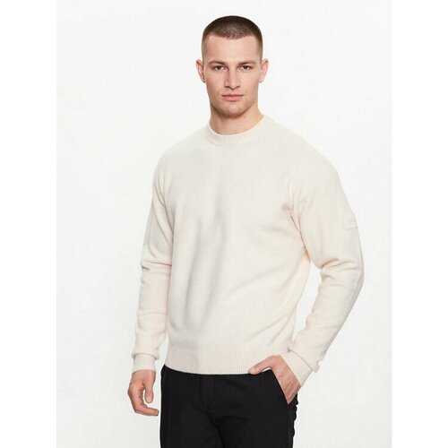 Джемпер CALVIN KLEIN, размер M [INT], бежевый