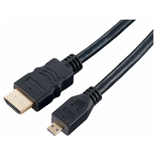 Кабель соединительный HDMI to microHDMI Perfeo, ver.1.4, 2.0m (/25)
