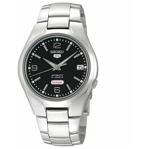 Наручные часы SEIKO SEIKO 5 SNK623K1, серебряный, черный