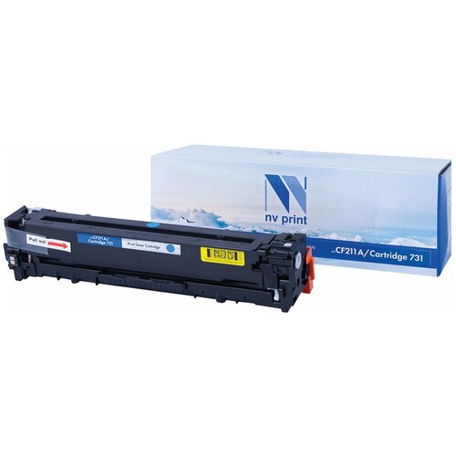 Картридж лазерный NV PRINT (NV-CF211A/731C) для HP M251nw / M276nw / CANON LBP-7110Cw, голубой, ресурс 1800 страниц