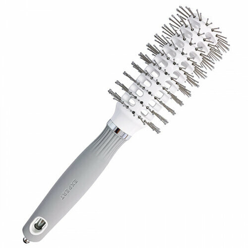 Брашинг Olivia Garden EXPERT BLOWOUT VENT Double Bristles White&Grey