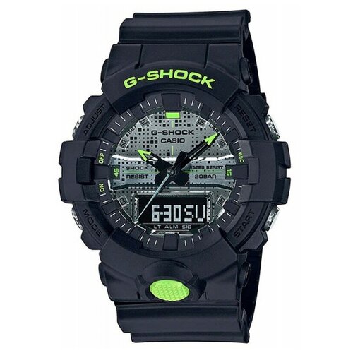 Наручные часы CASIO G-Shock GA-800DC-1A, черный, серый