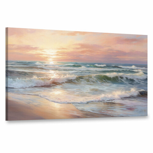 Интерьерная картина 100х60 "Морское счастье"