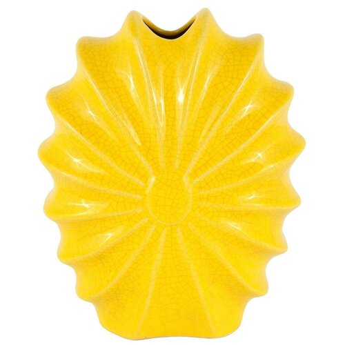 Ваза декоративная "Желтая хризантема"