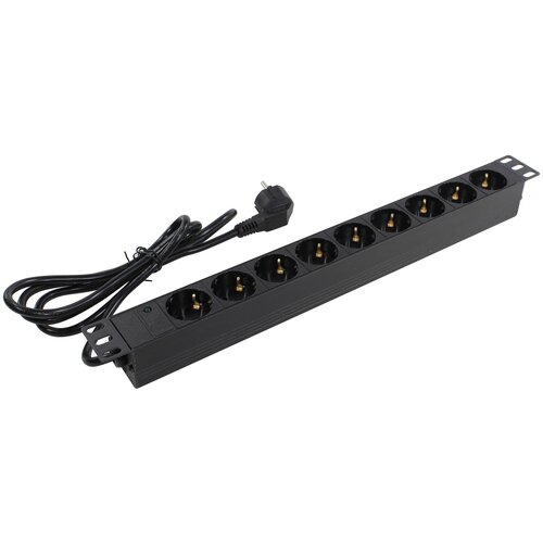 Блок силовых розеток Exegate PDU-19H902 Al-9S-EU1.8