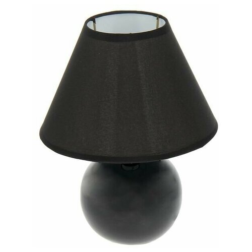 Лампа настольная "Шар черный" 25 см, Е14 220V