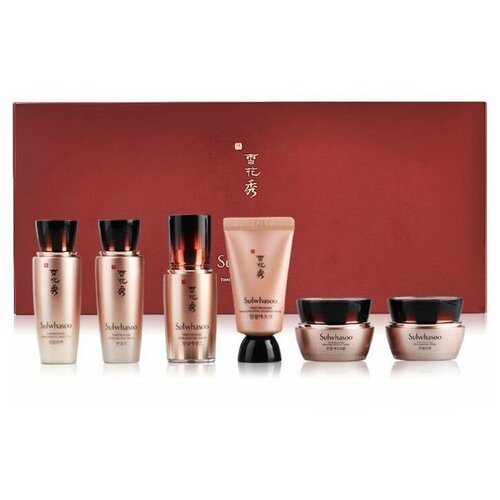 SULWHASOO Набор антивозрастных обновляющих миниатюр на лечебных травах Timetreasure Kit 6 Items Set