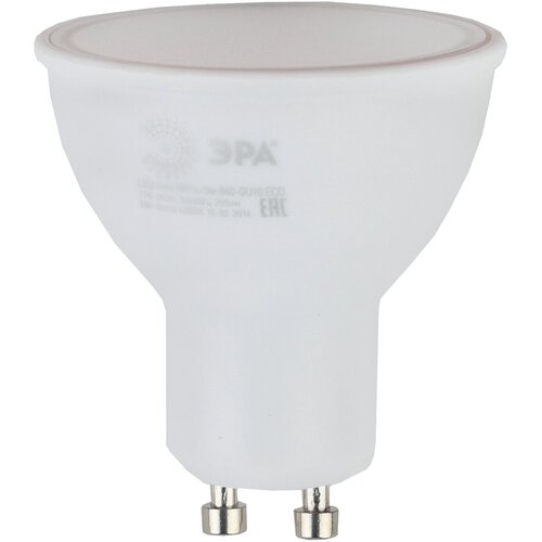 Лампочка светодиодная ЭРА RED LINE LED MR16-5W-840-GU10 R GU10 5 Вт софит нейтральный белый свет Б0050689