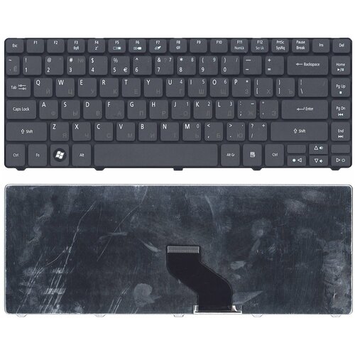 Клавиатура для ноутбука Acer Aspire TimeLineX 3410 черная матовая