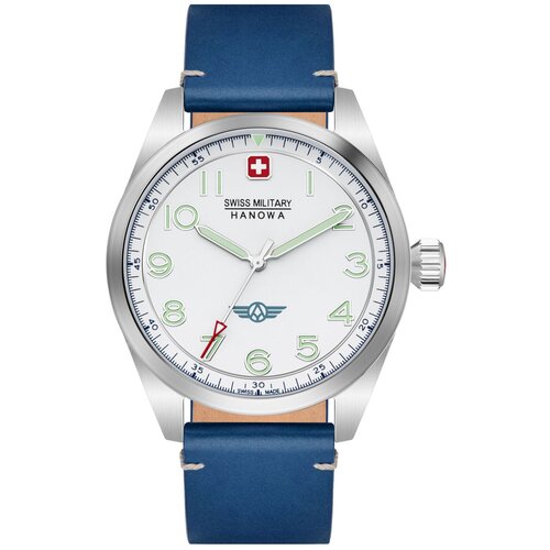 Наручные часы Swiss Military Hanowa Air SMWGA2100403, синий, белый
