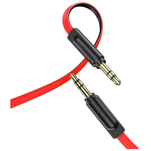 Аудио-кабель HOCO UPA16 AUX красный, 2 метра
