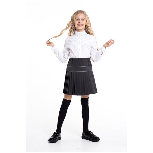 Школьная юбка Инфанта, размер 170-84, серый
