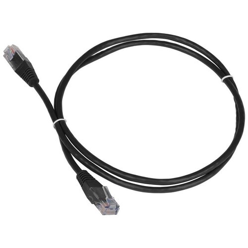 Патч-корд Lanmaster TWT-45-45-3.0-BK UTP вилка RJ-45-вилка RJ-45 кат.5е 3м чёрный ПВХ (уп:1шт)