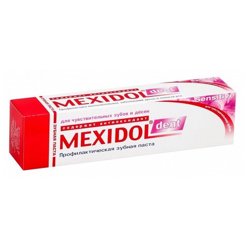 Зубная паста Мексидол Sensitive, 100 мл, 244 г