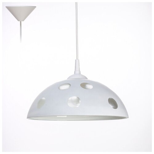 Светильник Колпак "Верджи" 1 лампа E27 40Вт белый д.300./В упаковке шт: 1