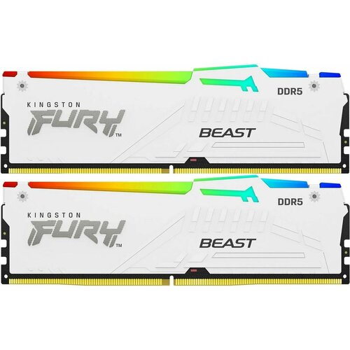 Оперативная память Kingston Fury Beast KF552C40BWAK2-64 DDR5 - 2x 32ГБ 5200МГц, DIMM, Ret