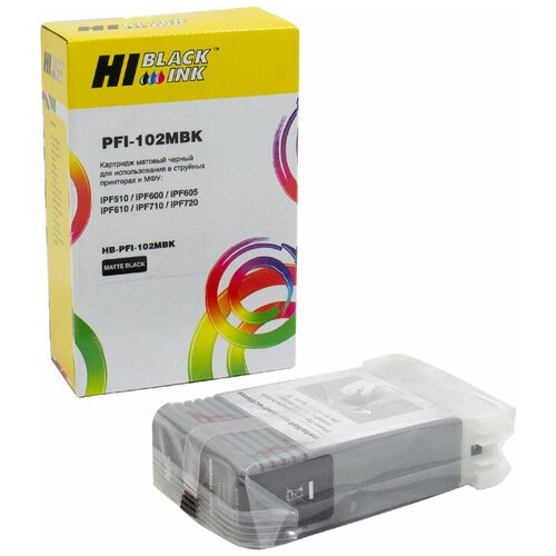 Hi-Black Картридж Hi-Black (HB-PFI-102MBk)