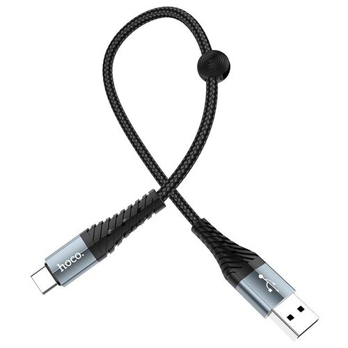 Кабель Hoco X38 Cool USB - USB Type-C, 1 м, 1 шт., черный