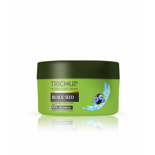 Trichup Herbal Cream BLACK SEED, Vasu (Тричуп Травяной крем черные семена, Питание и защита, Васу), 200 мл.