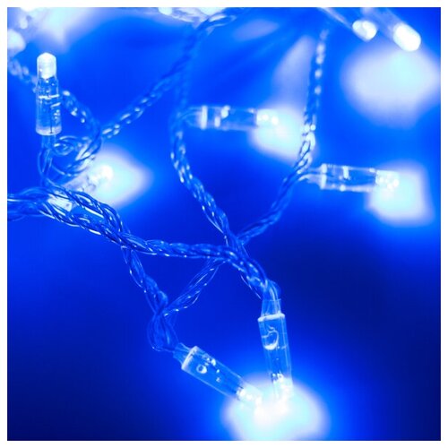 Светодиодная гирлянда ARD-STRING-CLASSIC-10000-CLEAR-100LED-STD BLUE (230V, 7W) (Ardecoled, IP65)