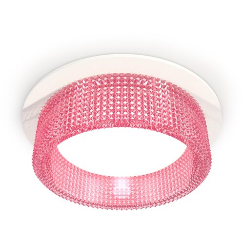 Встраиваемый светильник Ambrella Techno XC8050032, GX53, кол-во ламп:1шт, Розовый