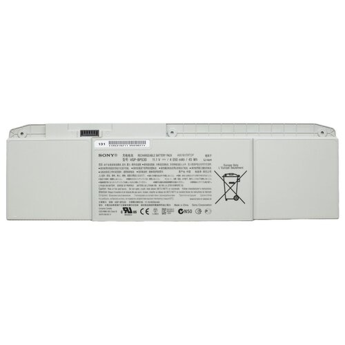 Аккумулятор для Sony SVT11, SVT13, SVT13117EC, SVT13117ECS, VGP-BPS30, 45Wh, 4050mAh, 11.1V