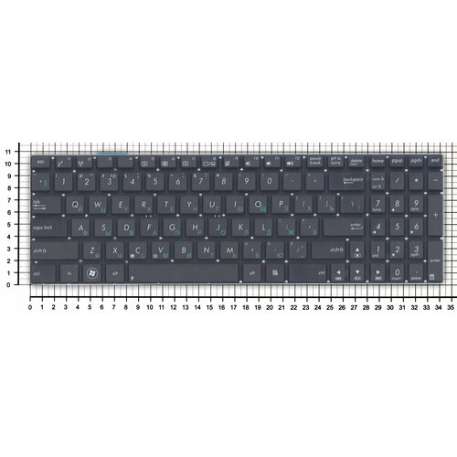 Клавиатура для ноутбука ASUS N76