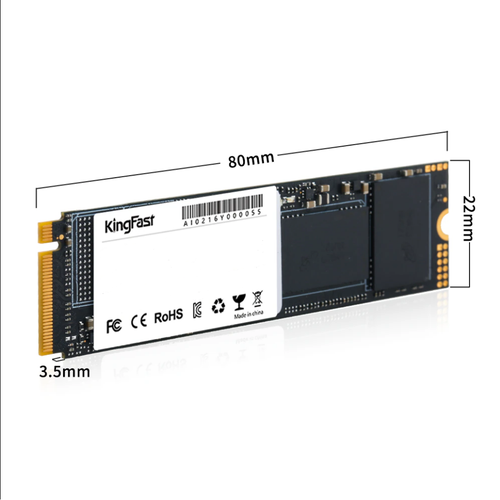 SSD KingFast 512Гб, M.2 2280, NVMe, Bulk