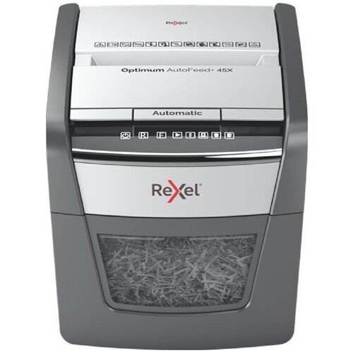 Шредер Rexel Optimum AutoFeed 45X черный