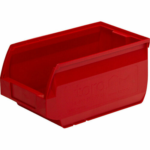 Коробка для хранения Коробка ПП,250х150х130мм, Verona, сплошсплош, красный арт.5002