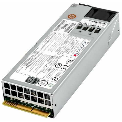 Блок питания Supermicro 1000W 1U Redundant Power Supply PWS-1K02A-1R