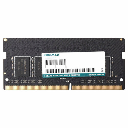Оперативная память SO-DIMM DDR4 8Gb PC-25600 3200Mhz CL22 Kingmax KM-SD4-3200-8GS