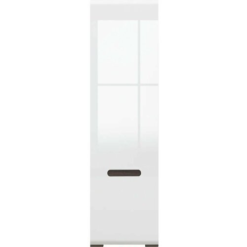 Шкаф-пенал для гостиной БРВ-мебель Ацтека SZF1D/21/6, (ШхГхВ): 60х41х210 см, белый